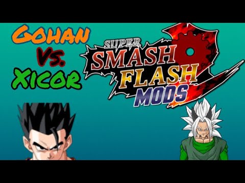 SSF2 Mods: Xicor Vs Gohan - YouTube