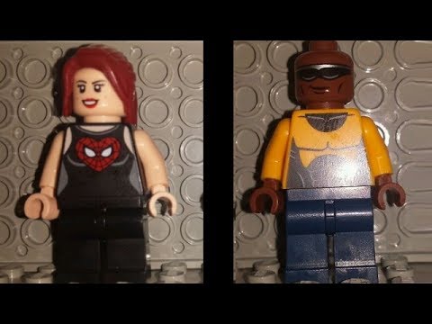 LEGO Marvel Super Heroes 2014 Power Man and Mary Jane minifigures leaked!
