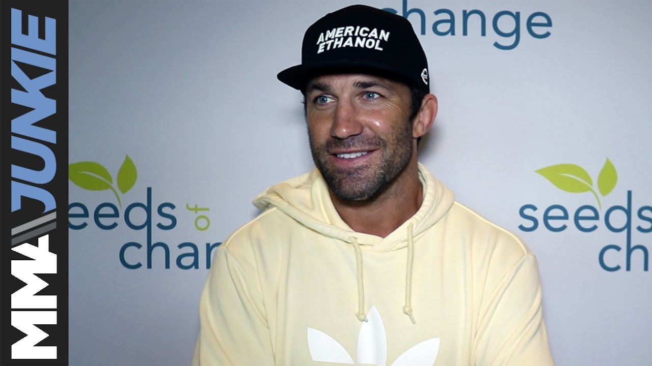 Luke Rockhold full MMAjunkie interview at Seeds of Change fundraiser ...