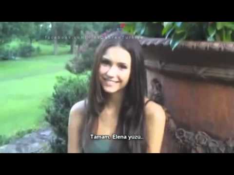 Nina Dobrev 2.Sezon Röportajı - Elena Yüzü, Katherine Yüzü
