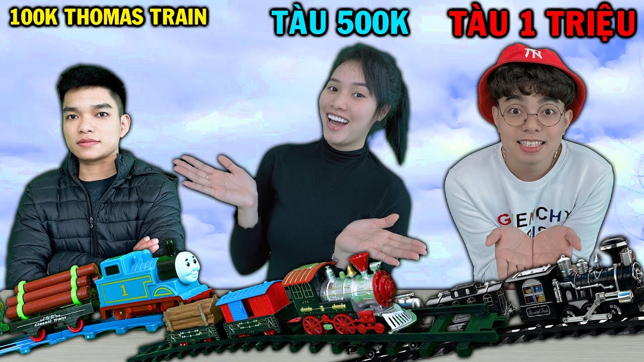 THẮNG TÊ TÊ VÀ CUỘC THI TÀU HỎA ĐI SĂN CON TÀU MA THOMAS TRAIN TÀU AI ...