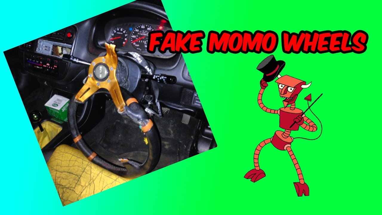 6TWO1 : Fake Momo steering wheel and why they are DANGEROUS - YouTube