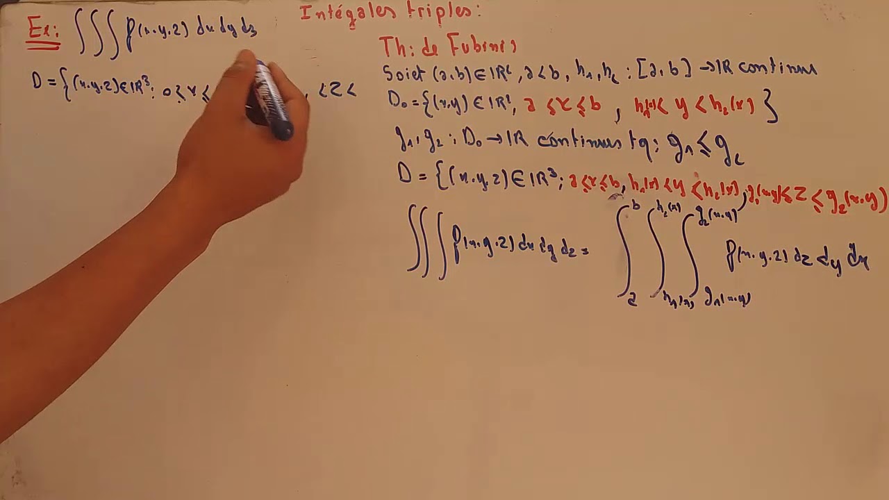 integrale double exo7