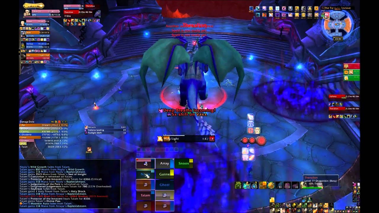 Valiona & Theralion HC 10 Genesîs - YouTube