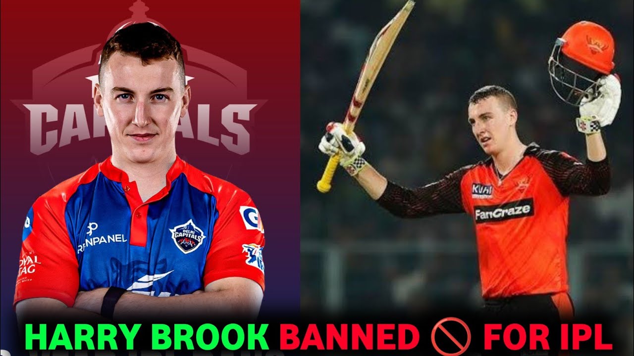 HARRY BROOK BANNED 🚫 FOR IPL | HARRY BROOK BANNNED FROM IPL FOR NEXT 2 ...