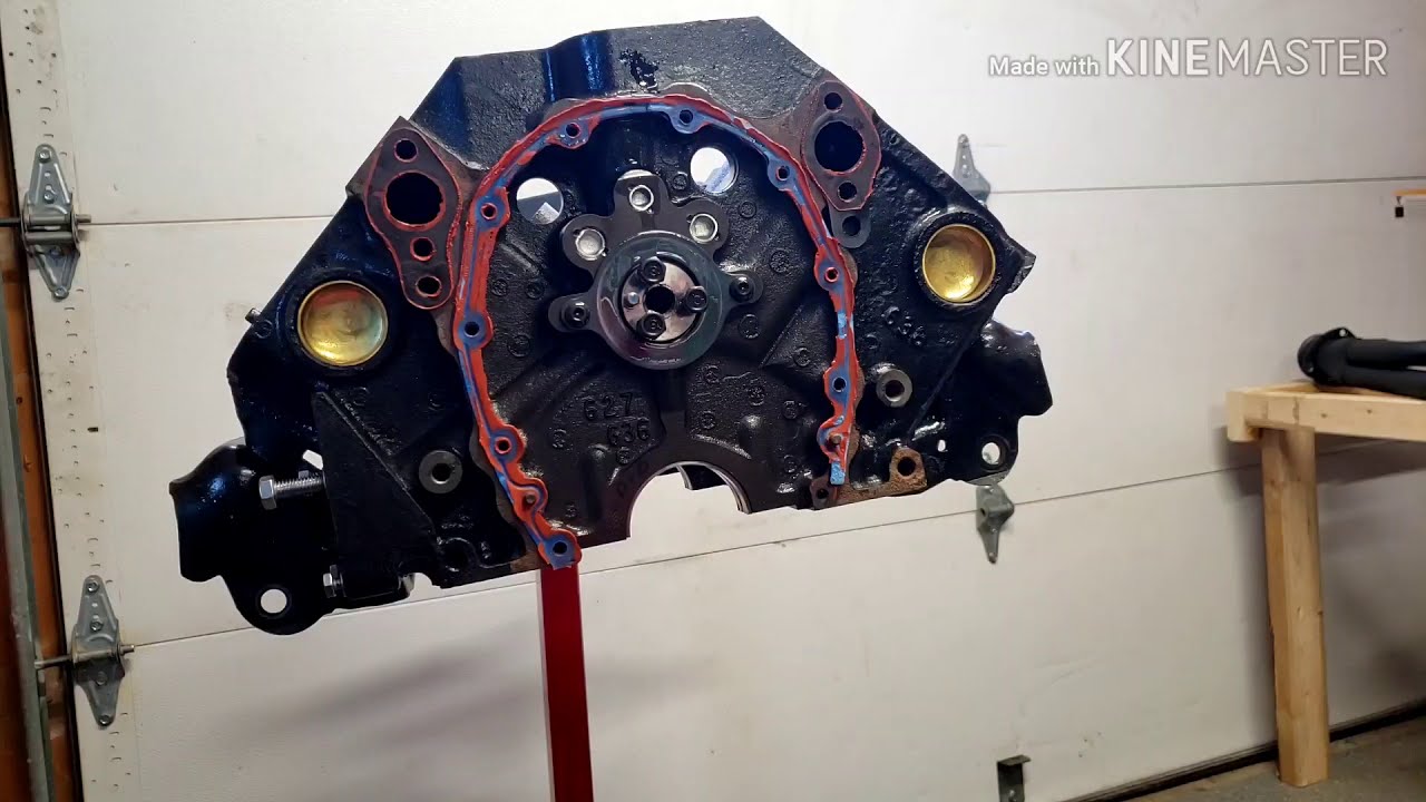 Budget 350 small block build. tear down. Part 3 of 3. - YouTube