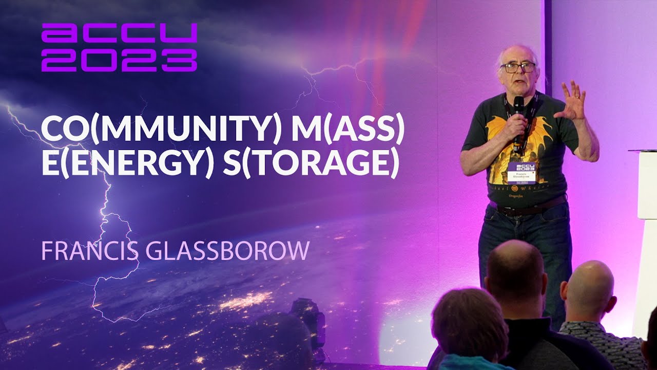 Lightning Talk: Co(munity) M(ass) E(energy) S(torage) - Francis ...
