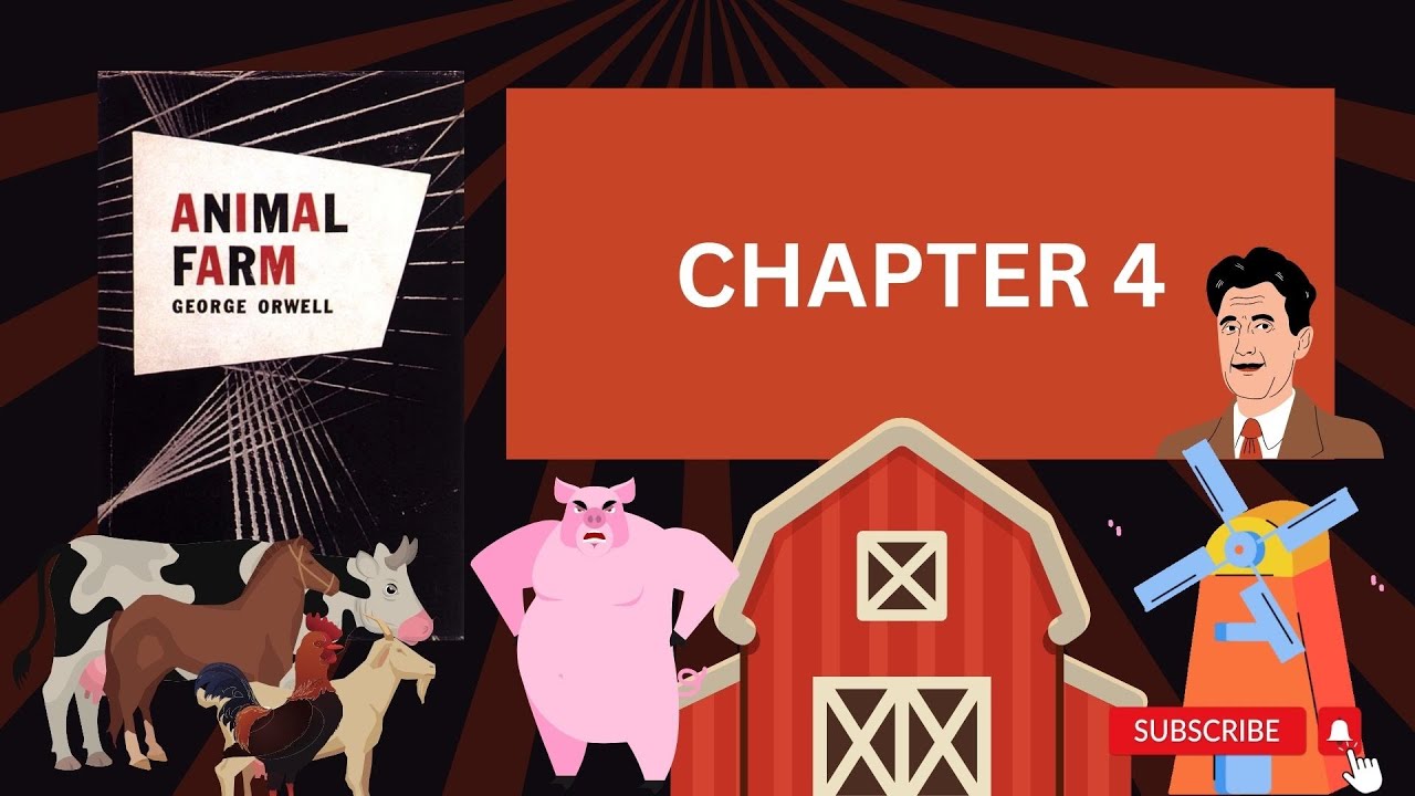 AUDIOBOOK: Chapter 4 of the Animal Farm by George Orwell - YouTube