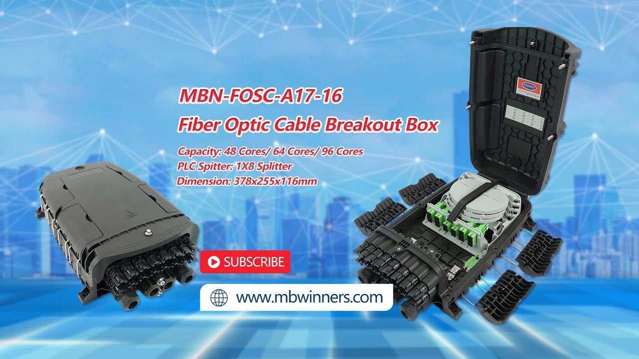 MBN-FOSC-A17-16 Ftth Distribution Terminal Box | Fiber Distribution Box ...