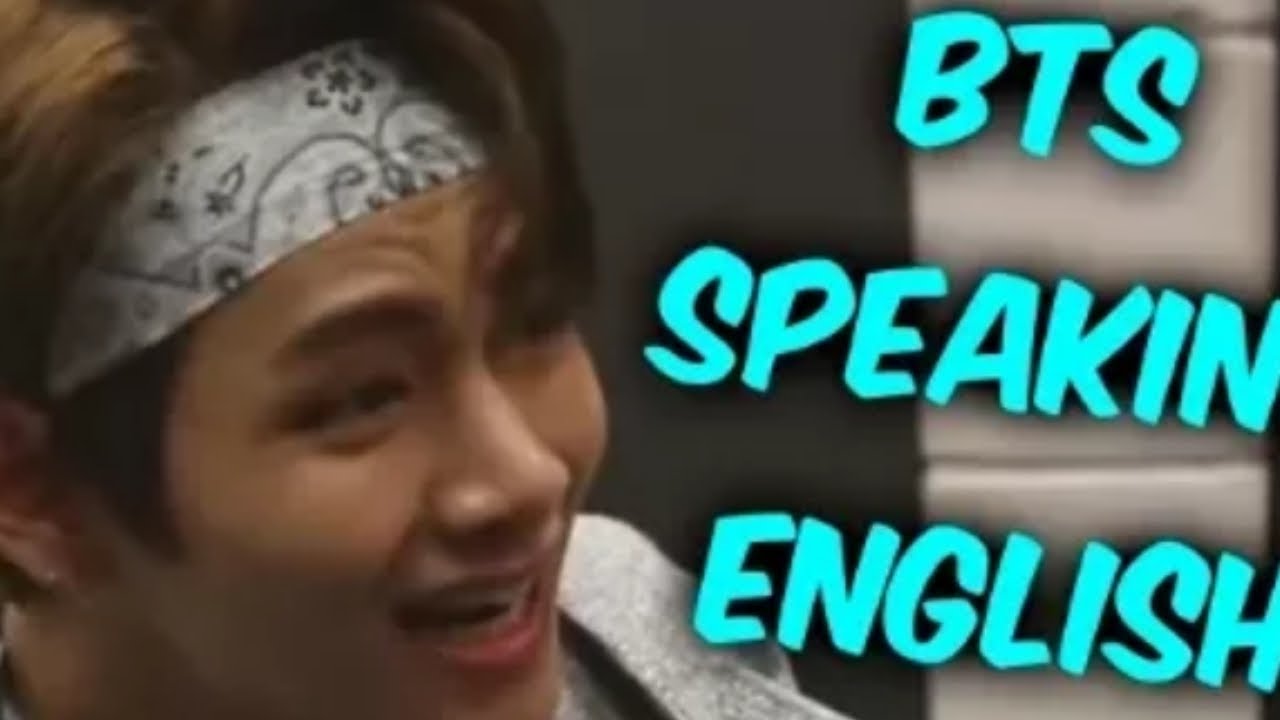 BTS speaking English 🗣️🗣️💜💜 #aesthetic #bts #koreanvibes #bangtan # ...