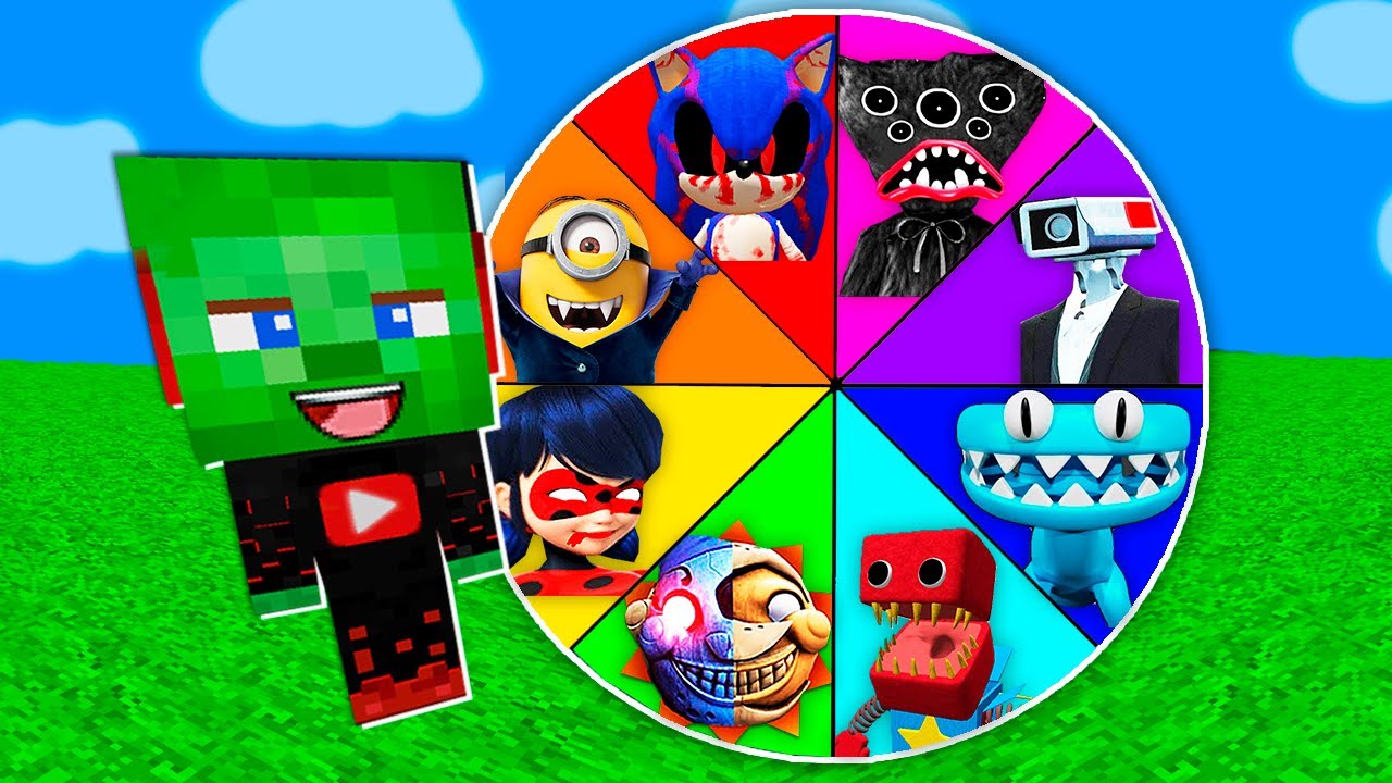 I FOUND THE WHEEL OF FORTUNE IN MINECRAFT - YouTube