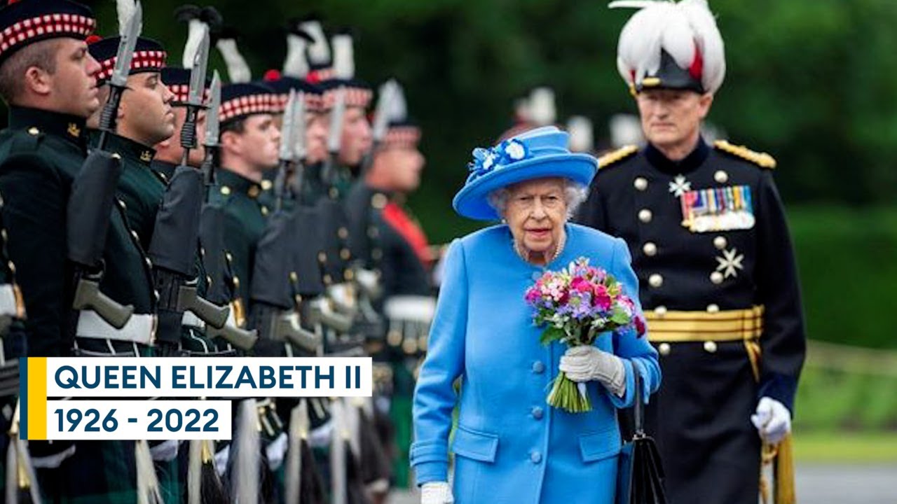 Queen Elizabeth II: Saluting the Armed Forces' Commander-in-Chief - YouTube