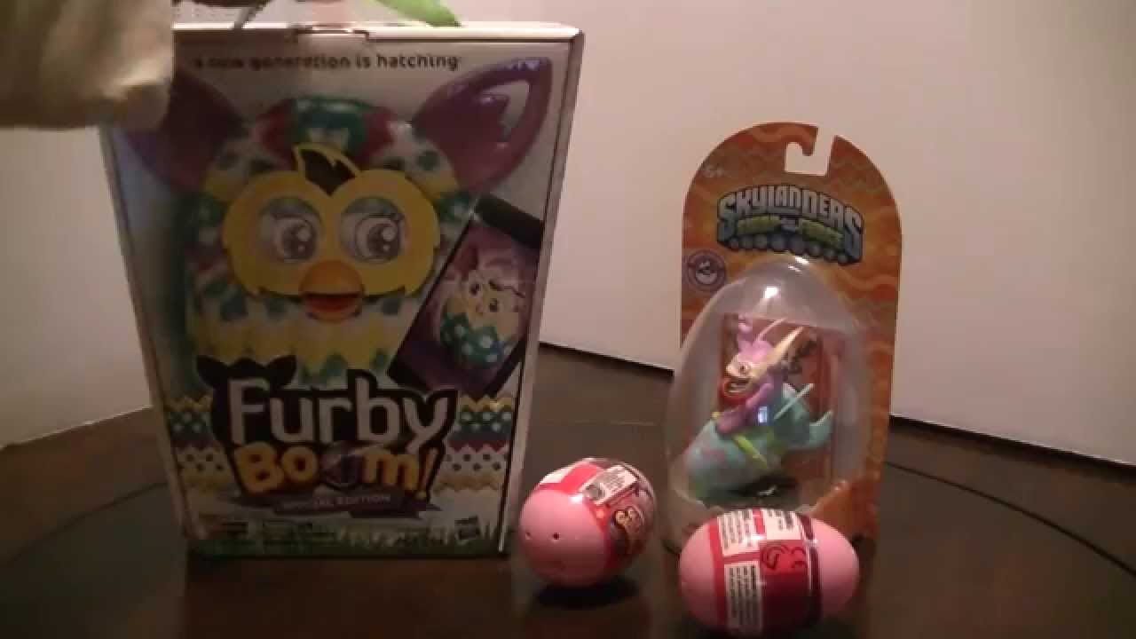 Skylander Springtime Trigger Happy and Furby Boom Limited Edition ...