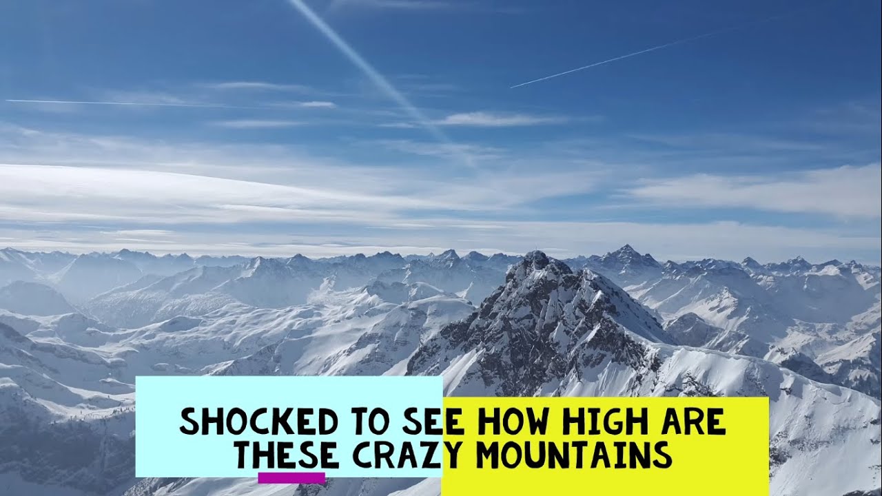 Shocked to see how high are these Mountains - YouTube