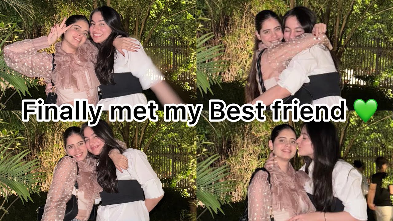 Finally met my BEST FRIEND in DELHI ️ - YouTube