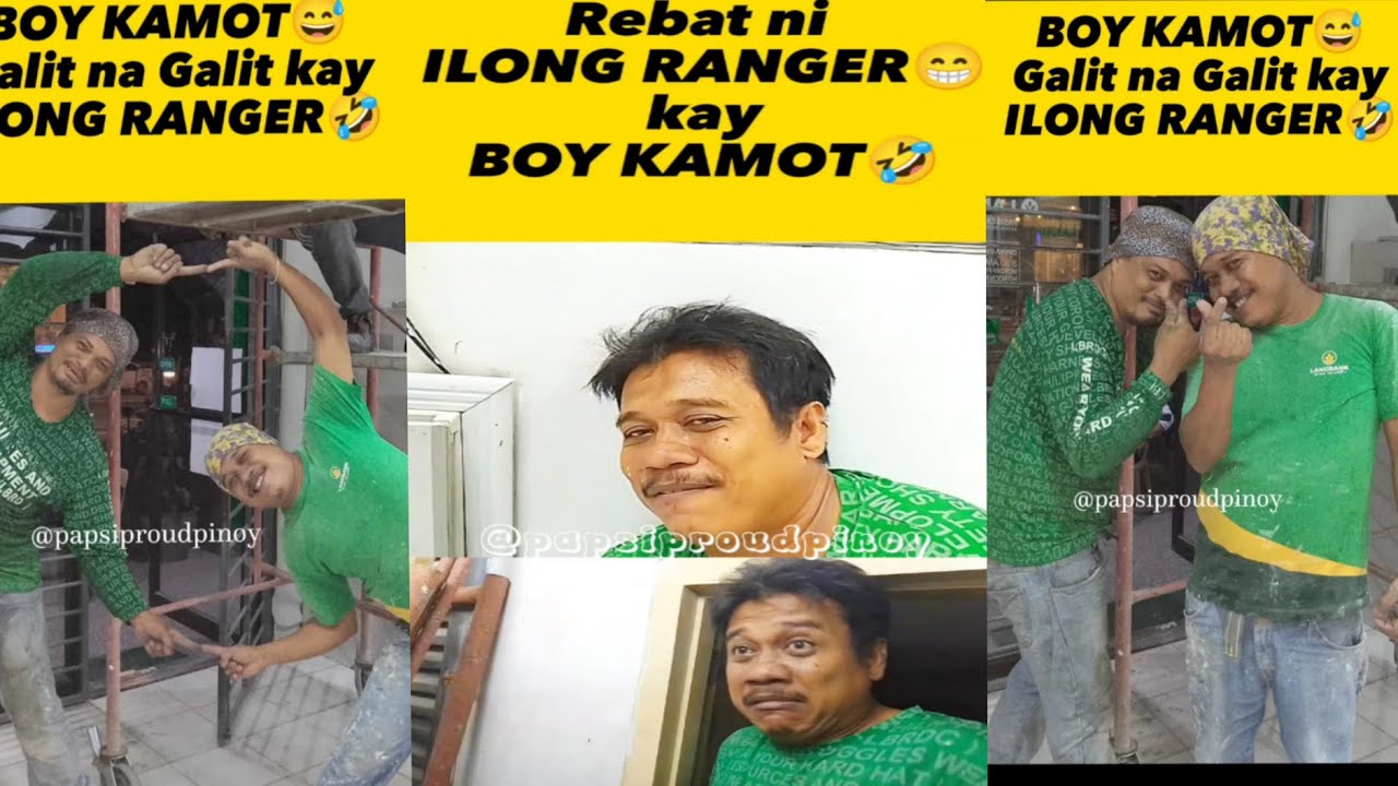 Reaction ni BOY ILONG RANGER😅 kay BOY KAMOT🤣 #vlog #funny #comedy # ...