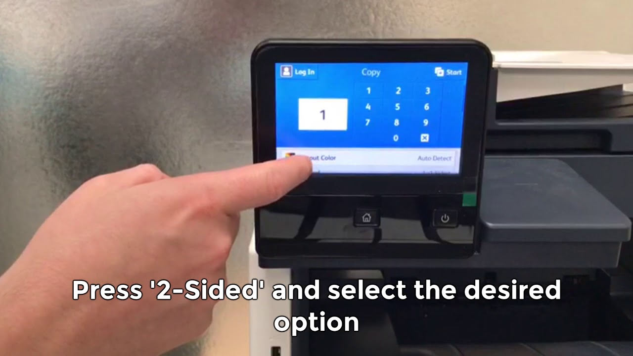 How To Copy Double Sided Xerox VersaLink MFP C405 YouTube How To Copy Double Sided Xerox VersaLink MFP C405 YouTube