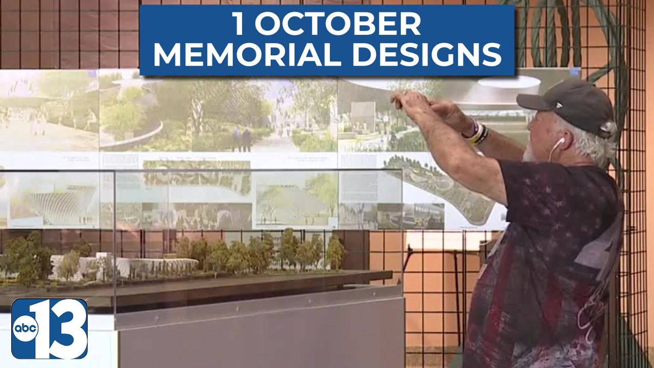 1 October Memorial design exhibit opens to the public - YouTube