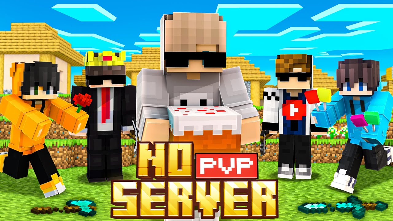 Minecraft’s Most Dangerous No-PVP Server! 😱 (How Is This Even Possible ...