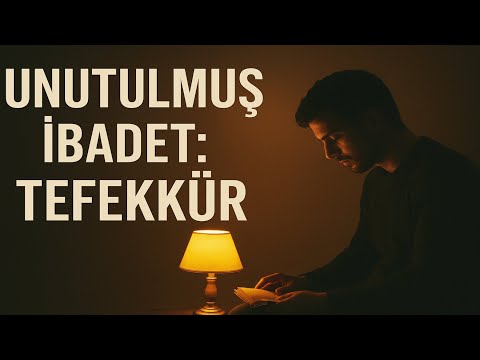 “Tefekkür Nedir ve Nasıl Yapılır? Kur’an ve Sünnet Işığında”