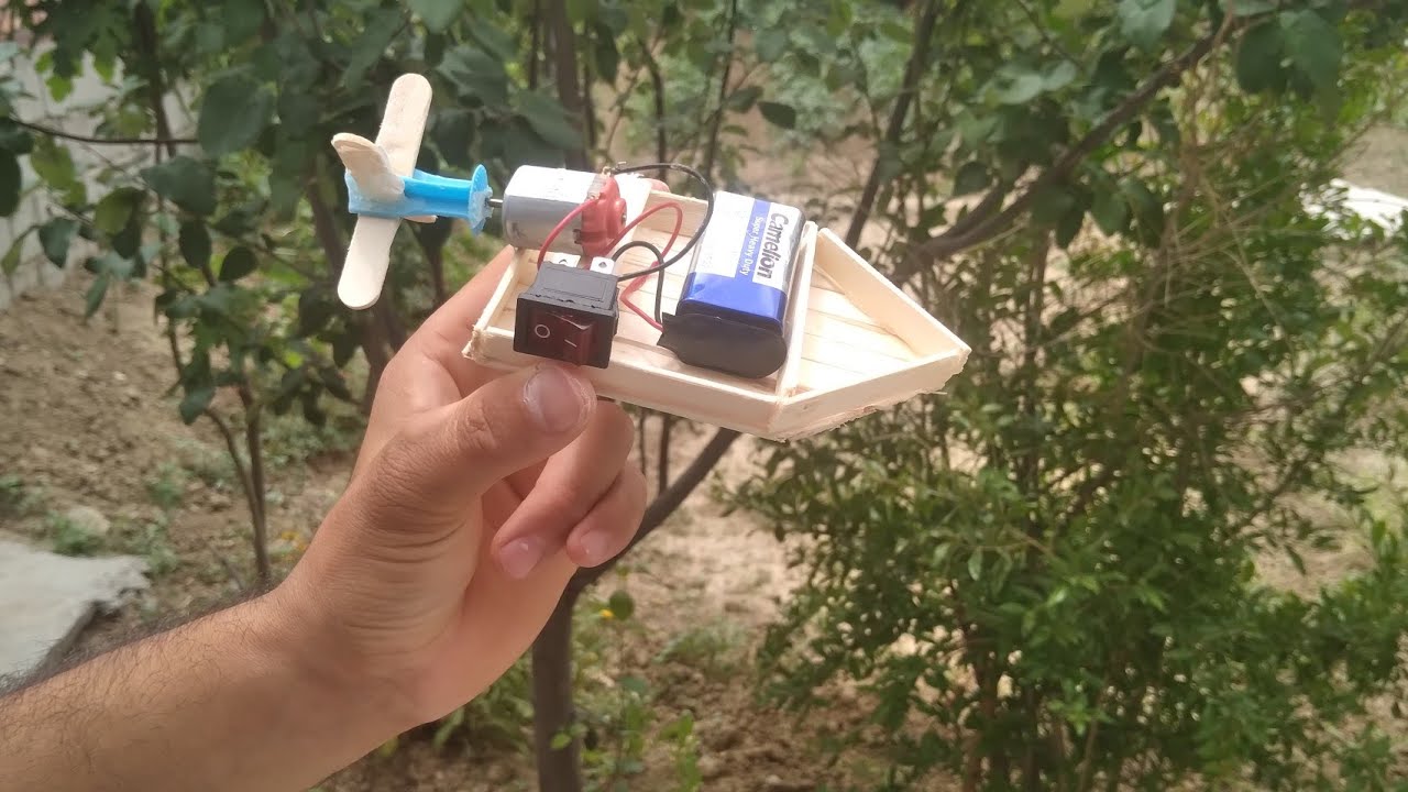 How to build an electric mini boat?..Learning how to build an electric ...