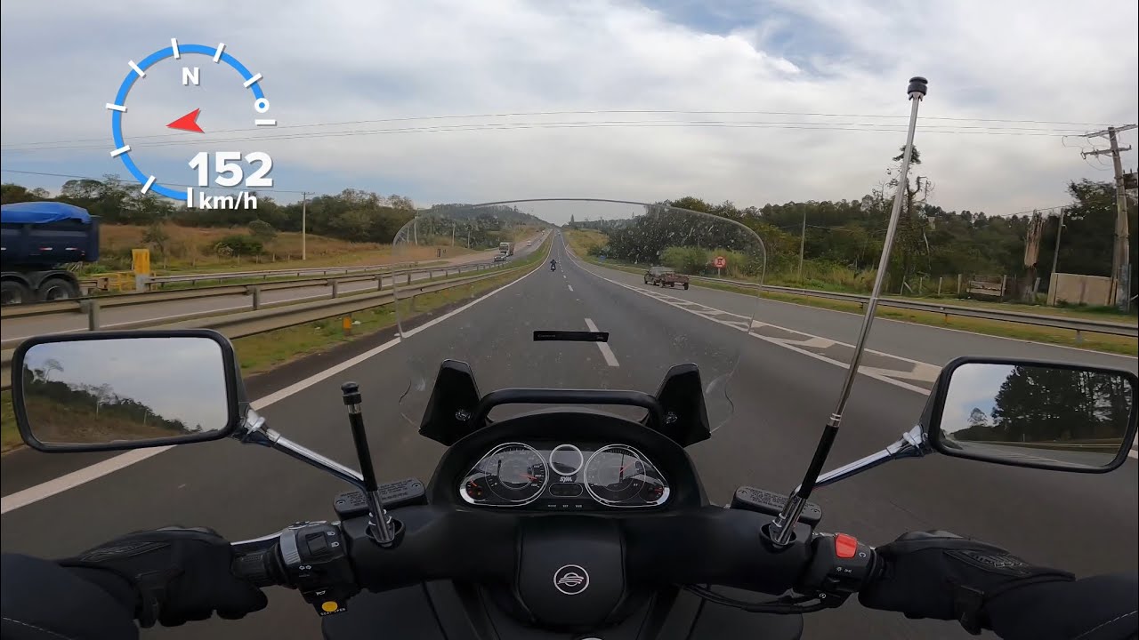 PASSEIO DE MAXSYM 400i COM BMW R1250 GSA, DUCATI MULTISTRADA 900 e ...