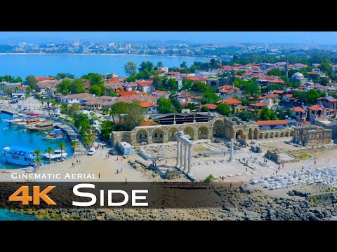 SIDE 🇹🇷 Σίδη Drone 4K Aerial | Turkey Türkiye Turkei