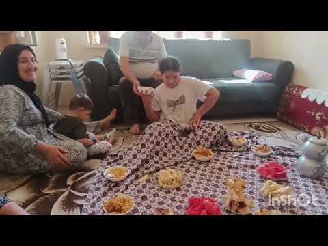 BUGÜN İKİNDİ ÇAYINA HATİCE TEYZENİZE GİTTİK 