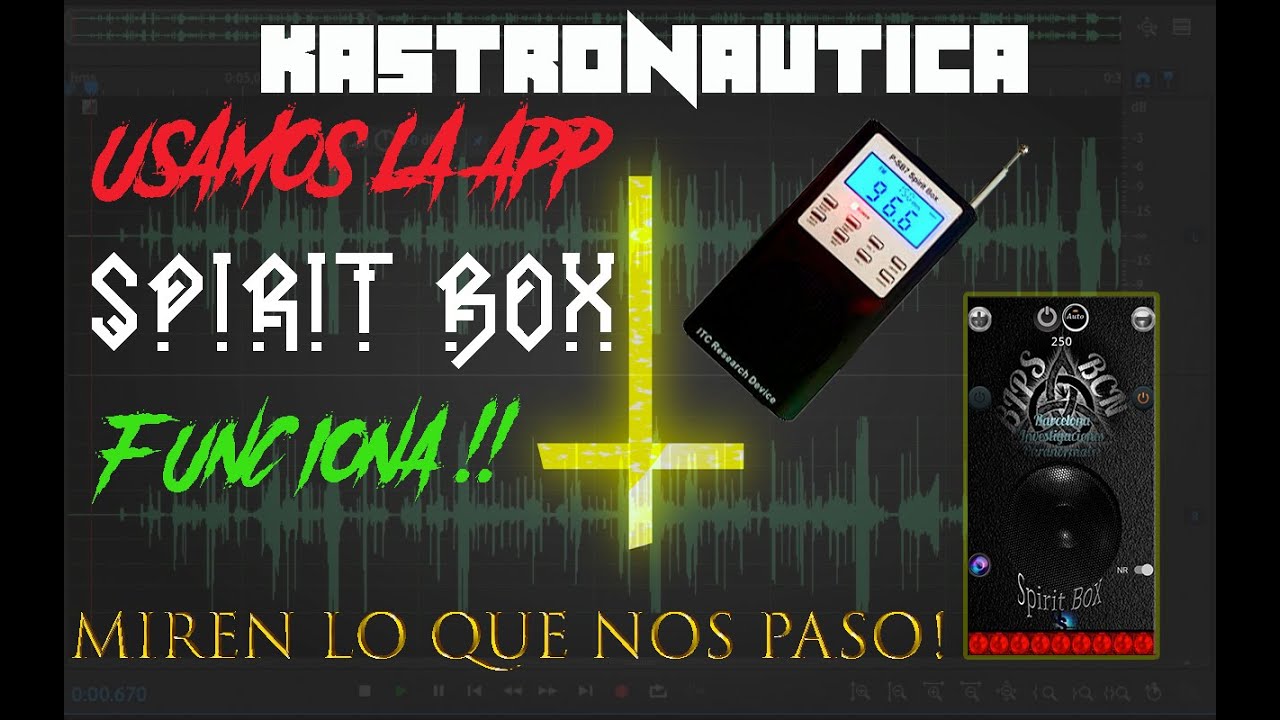 USAMOS LA APP SPIRIT BOX Y FUNCIONA! HABLAMOS CON ESPIRITUS - YouTube
