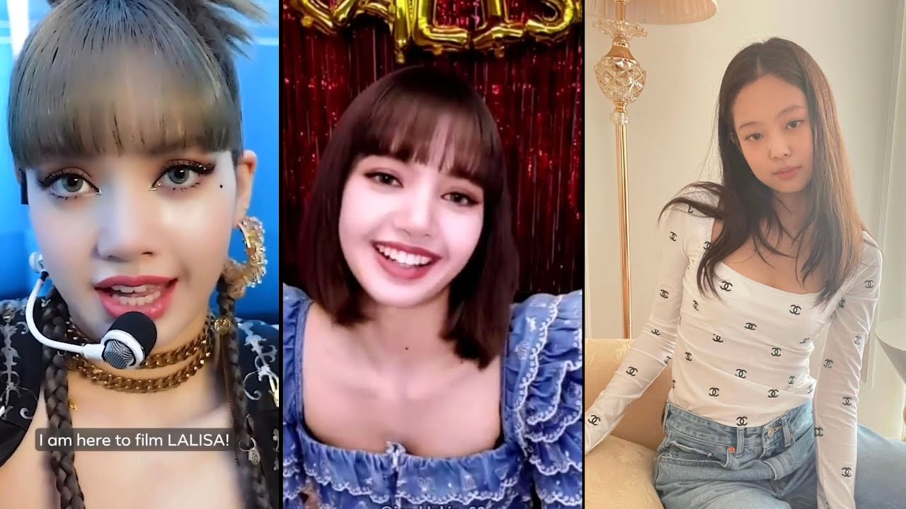 Lisa Fan Meeting video call, Jennie in Chanel, Rosé in New York - YouTube