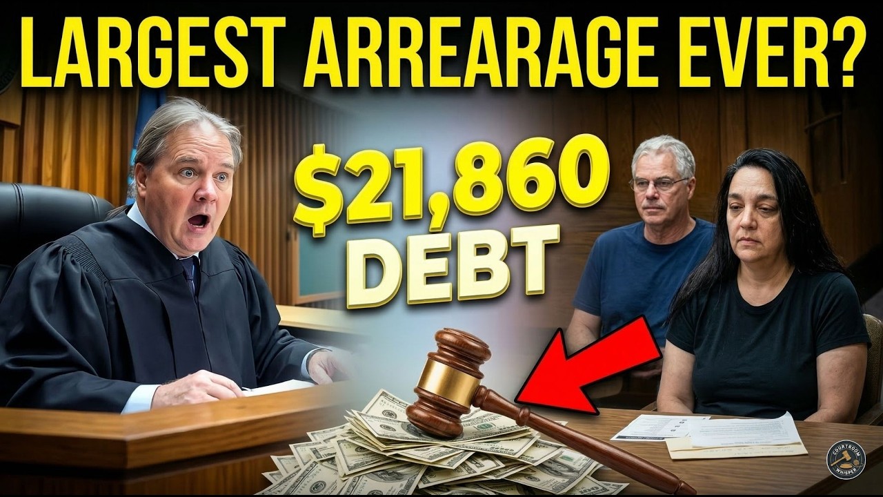 "I've NEVER Seen This Much Debt!" Judge Stunned by $21,000 Arrearage ...