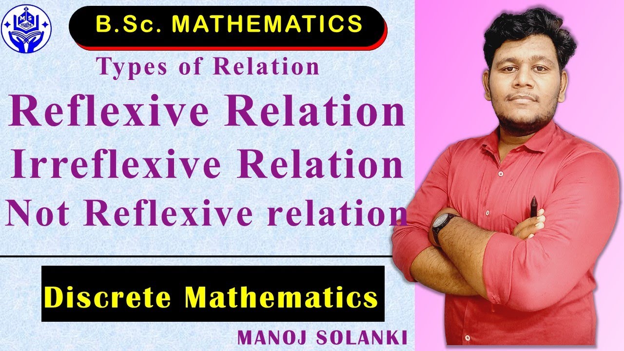 Reflexive Relation|(l-2 5) || Irreflexive And Reflexive Relation || #