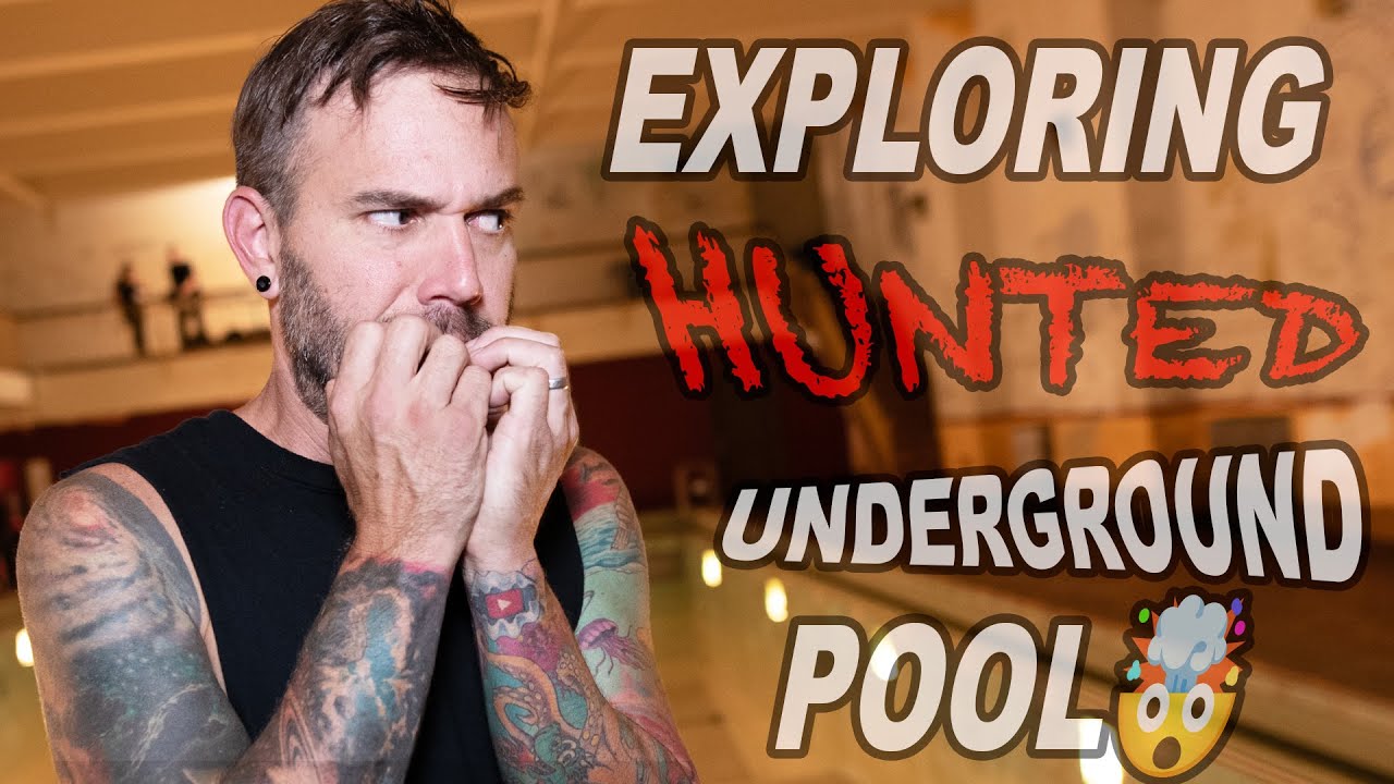 exploring haunted underground pool! - YouTube