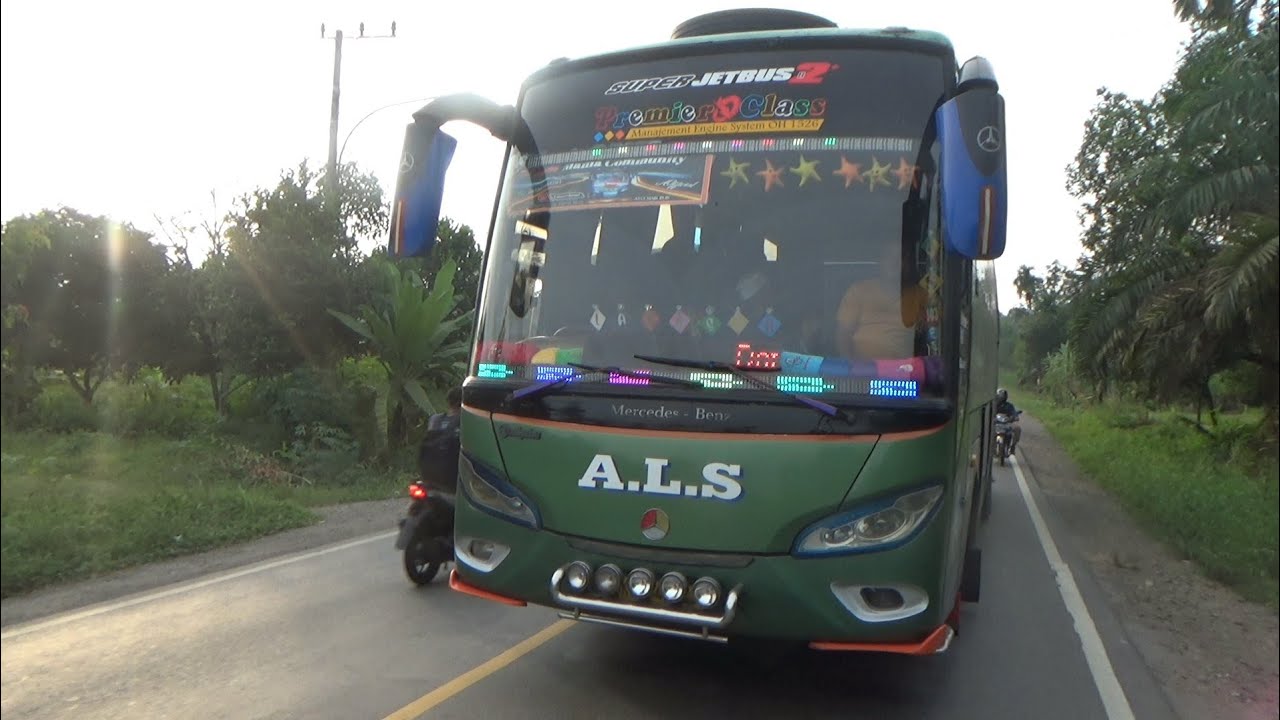 Bus ALS,antar lintas sumatera - YouTube