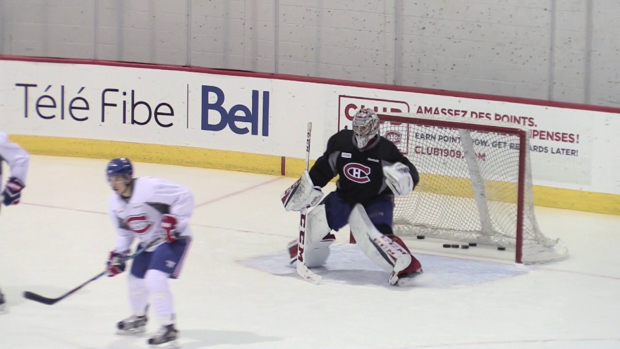Carey Price working hard in practice part II, December 15 2016. - YouTube