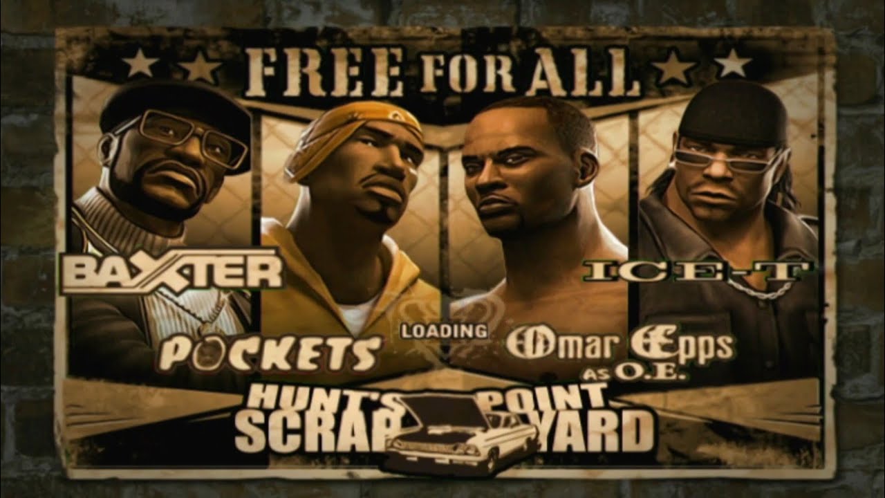 Def Jam Fight For NY | BAXTER vs POCKETS vs OMAR EPPS vs ICE-T | HARD ...