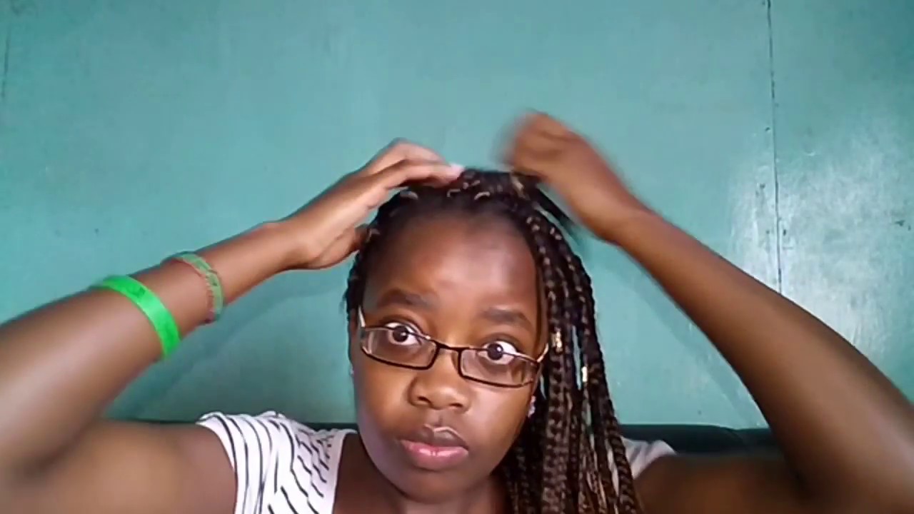 DIY RUBBER BAND METHOD|BOX BRAIDS - YouTube