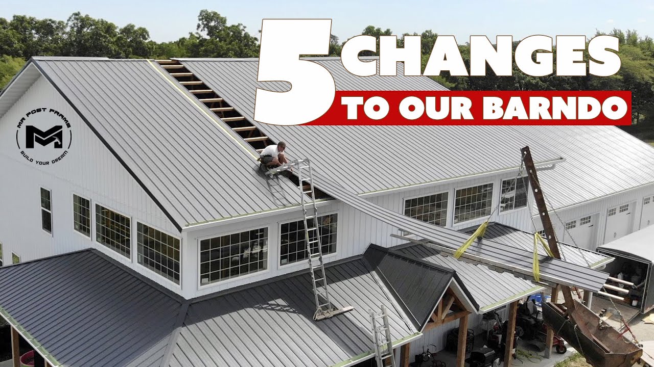 5 Changes To Our Barndominium | MAD County Build - YouTube