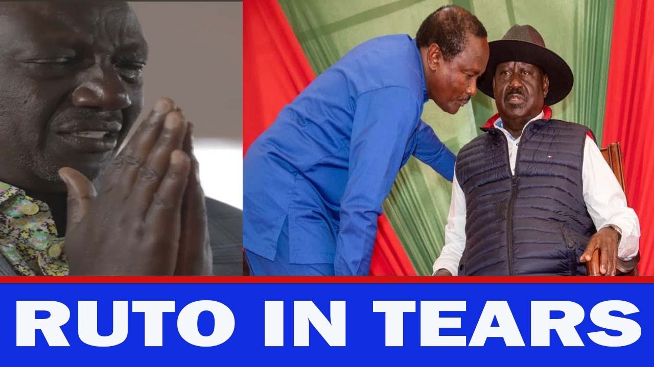 More stress for crying Ruto as Raila intensifies strategy - YouTube