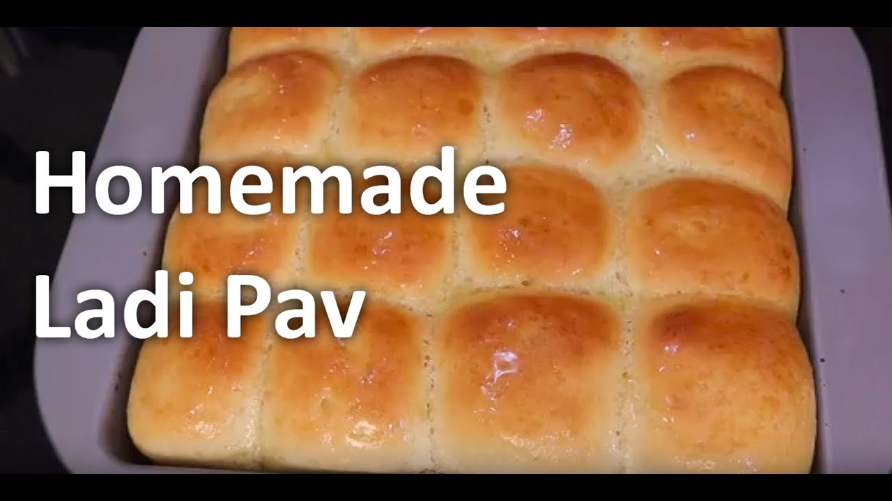 Homemade Pav Recipe | Ladi Pav | Eggless Pav Bread | pav bhaji bread ...