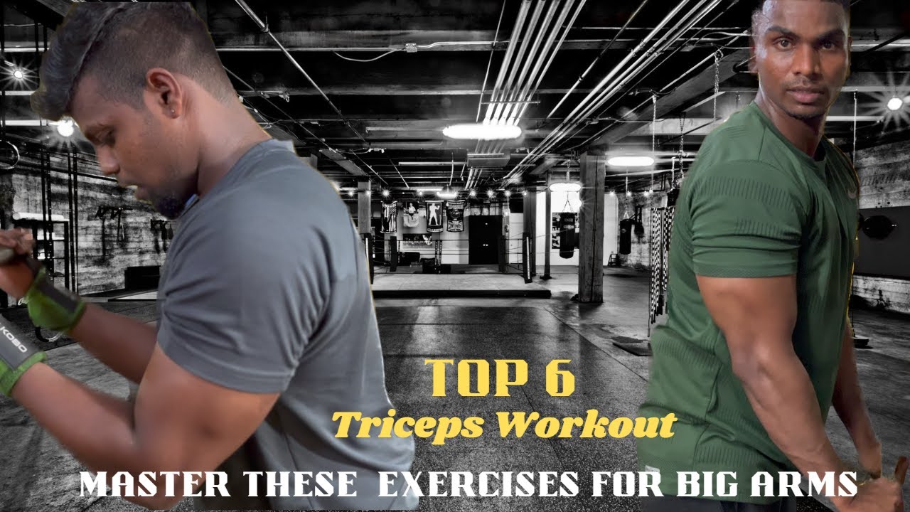 Powerful Triceps Workout: Master These 6 Exercises for Big Arms | Mr ...