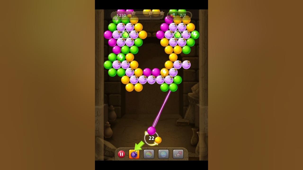 Bubble Pop , Level 1-14 game for relaxation - YouTube