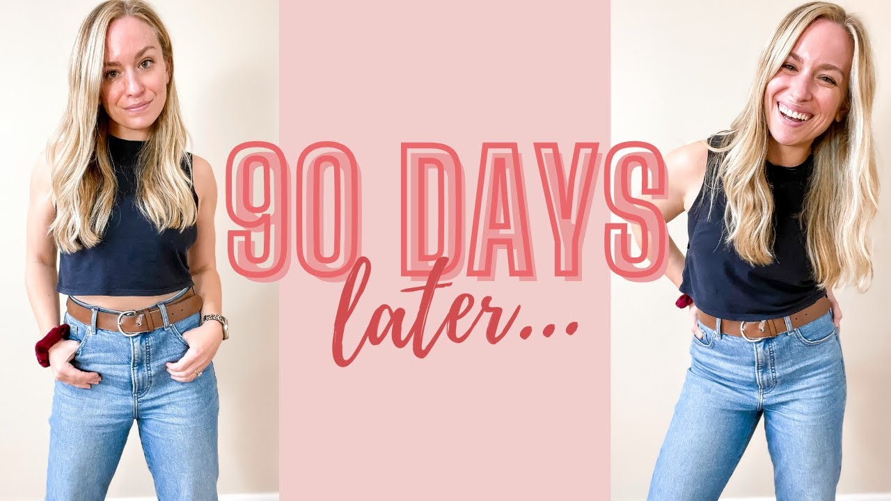 MY *realistic* 90 DAY JOURNEY | how to make sustainable changes for ...