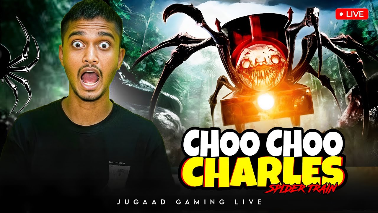 Choo Choo Charles Monster Train with Jugaad Gaming #shortslive # ...