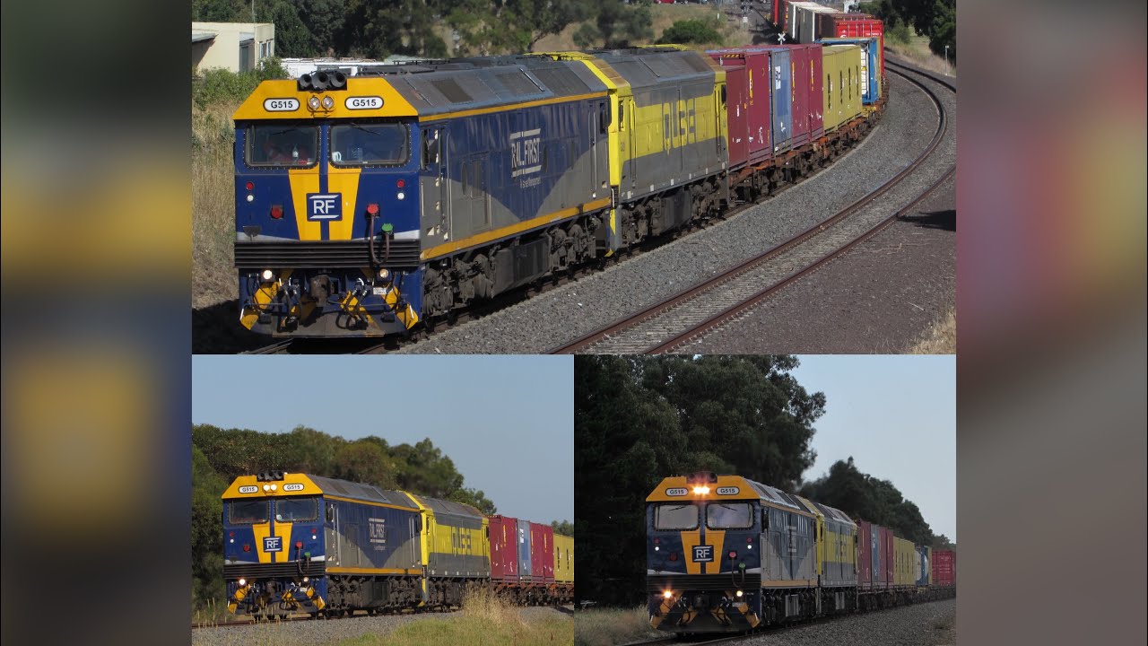 Horn Show On QUBE’s 9173 Ultima Hay Train With G515 & G521 Seen At ...