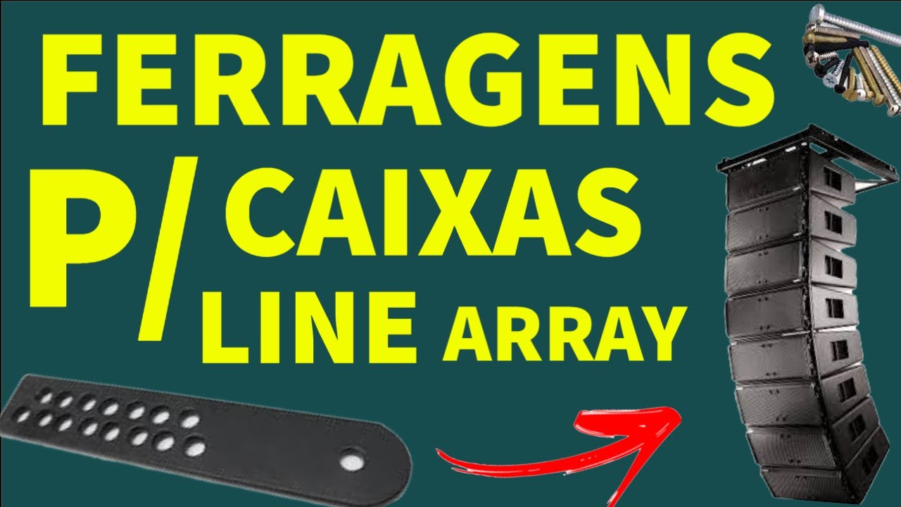 FERRAGEM PARA LINE ARRAY IDEIAS DE COMO FAZER - YouTube