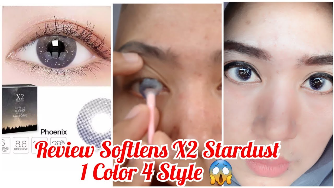 How To Use Softlens ll Review Softlens X2 Stardust ll Softlens galaxy ...