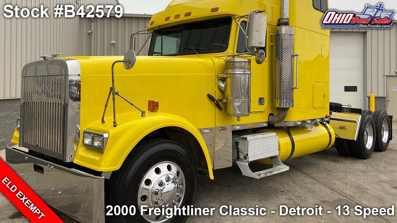 2000 FREIGHTLINER FLD132 CLASSIC XL - B42579 - $54,999 - YouTube