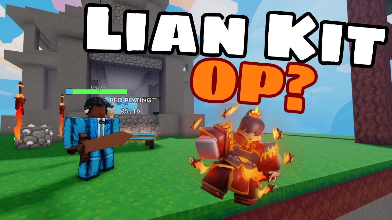 The New Lian Kit | ROBLOX Bedwars - YouTube
