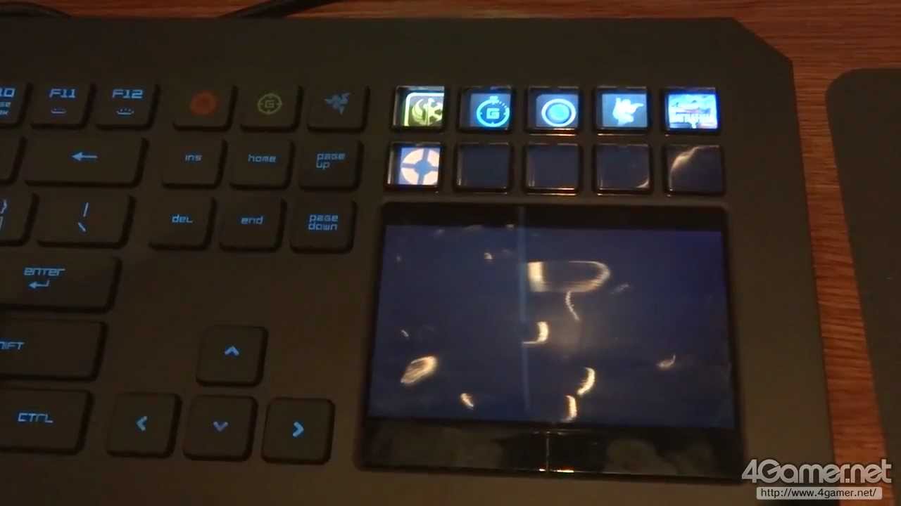 Razer DeathStalker Ultimate：Switchblade UI紹介4 - ゲーム関連 - YouTube